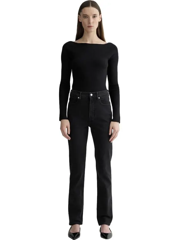 Everlane Way-high® Slim Jean - Coal | 29" Inseam